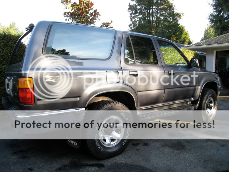 91 4runner SR5 V6 5-speed - NO rust, lots of recent work (Vancouver ...