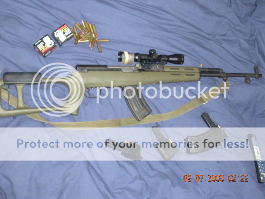 Lets see those pics of your SKS's with Red Dots or Scopes